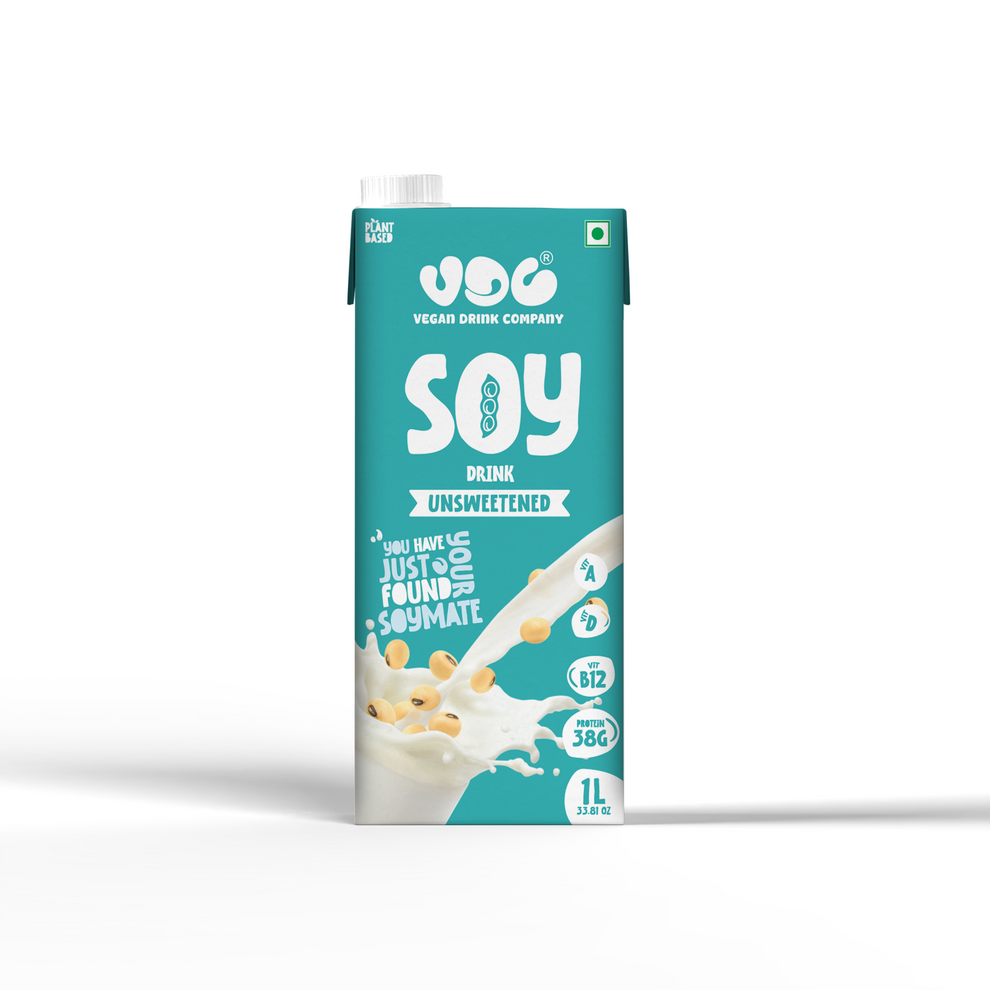 Soy Milk Unsweetened Super Saver Pack - 1 Ltr – The VDC - Vegan Drink ...